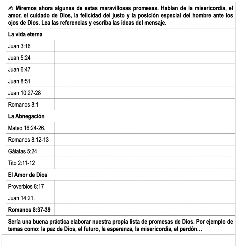 Estudio 2: El poder de la fe - La Biblia